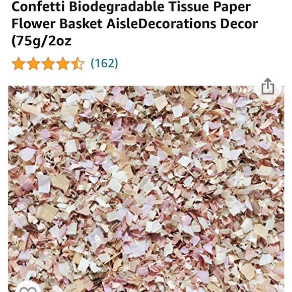 Party Supplies | 2 Packs Of Biodegradable Confetti Soft Blush Confetti ...